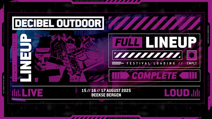THE DECIBEL OUTDOOR 2025 LINE-UP IS COMPLETE